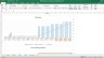 SaaS Revenue Waterfall Excel Chart Template - Eloquens