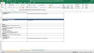 Strategic Planning and Performance Measurement Excel Template - Eloquens