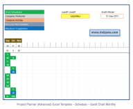 Project Planner (Advanced) – Excel Template - Eloquens
