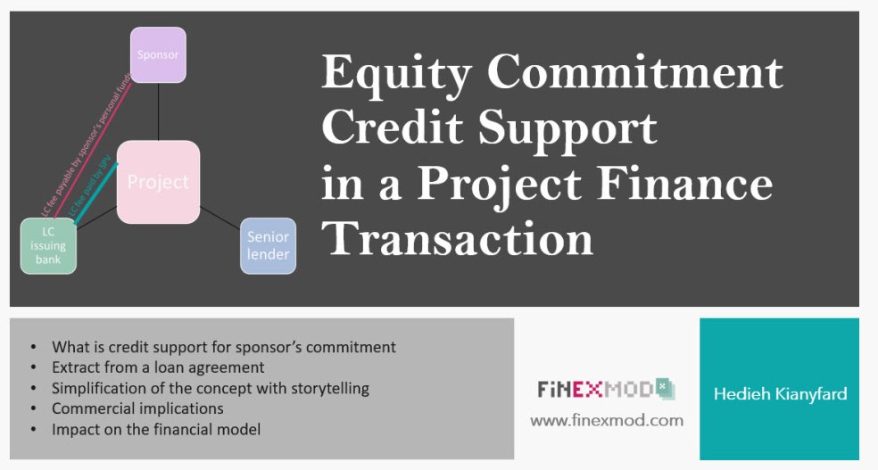 Credit Support for Sponsors’ Equity: What is it and how to model it ...