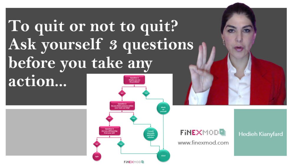 3 step approach to making a decision to quit or not quit your job ...