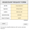 Headcount Request Form - Eloquens