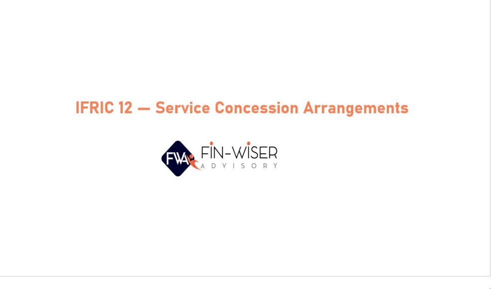 IFRIC 12 - Service Concession Arrangements - Eloquens