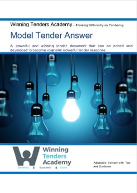 Tender Document: Model Answer and Template - Eloquens