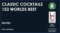 153 Classic Cocktail Recipes Spreadsheet - Eloquens