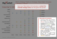 BCG's Strategy Palette (or Strategic Style) Matrix Template - Eloquens