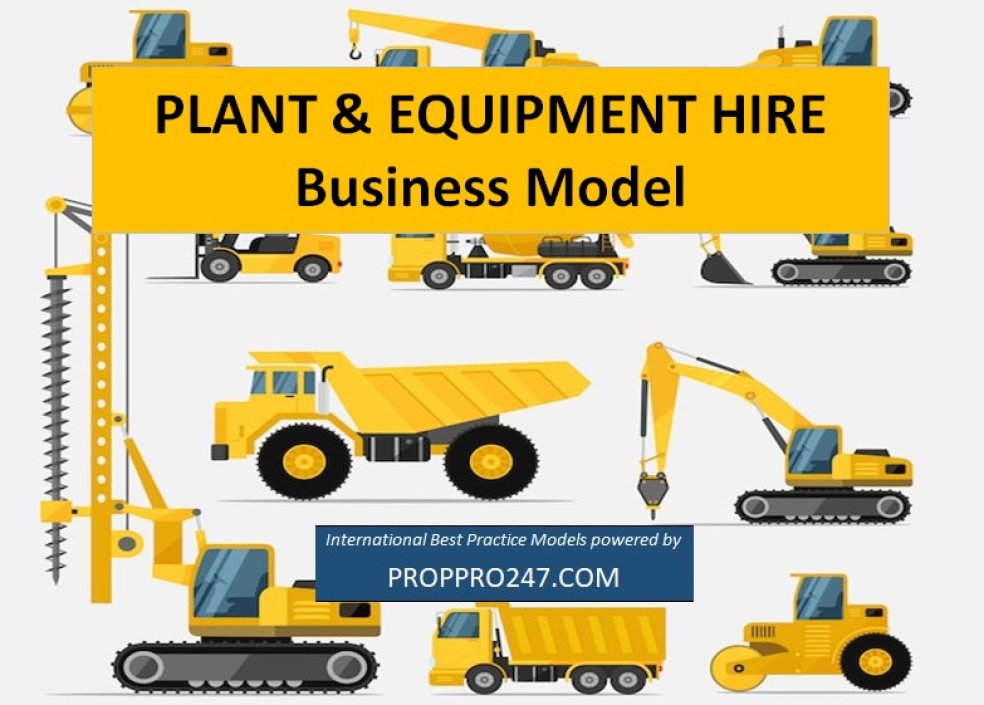 Plant & Equipment Hire Business Model - Three Statement Analysis - Eloquens