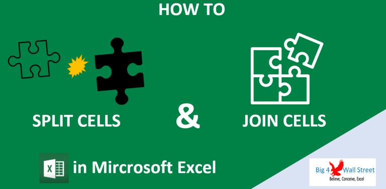Split and Join Cells in Excel - Eloquens