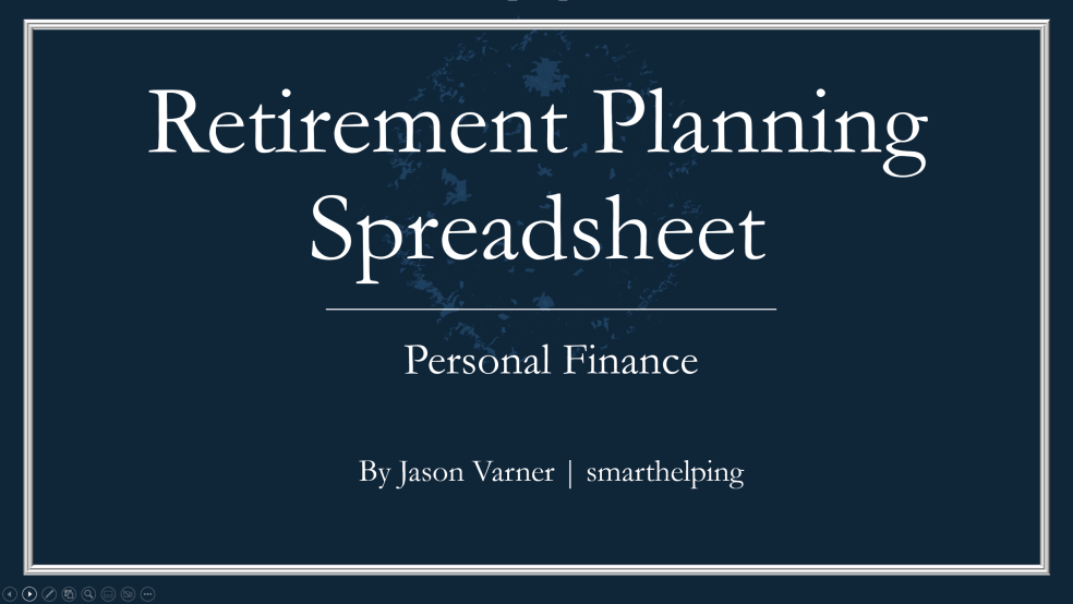 Retirement Planner Excel Model - Cash Flow Forecasting with Inflation ...