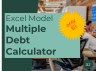 Multiple Debt Calculator Model - Eloquens