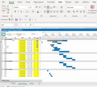 Simple Gantt Chart - Eloquens