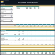 Waste Management Company – Dynamic 10 Year Financial Model - Eloquens