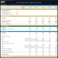 Accounting for Leases & Right-of-Use Assets Template - Eloquens
