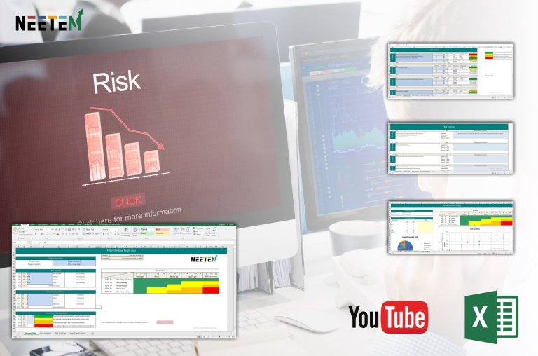 Excel template in risk analysis and risk matrix for your business or ...