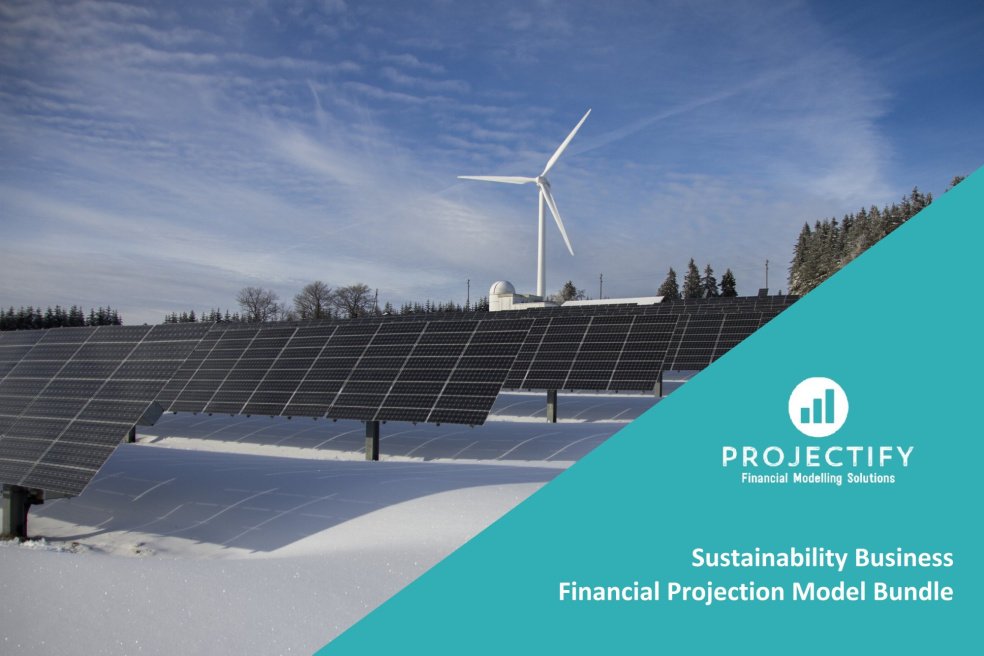 Sustainability Business Financial Projection Bundle - Eloquens