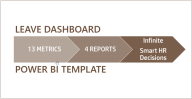 Leave Dashboard – Power BI Template - Eloquens
