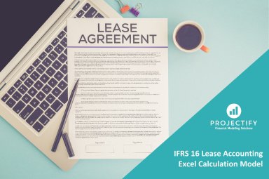 IFRS 16 Lease Accounting Excel Calculation Model - Eloquens