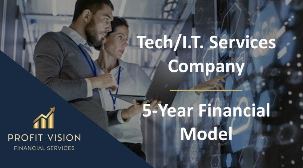 Tech/I.T. Services Company – 5 Year Financial Model - Eloquens