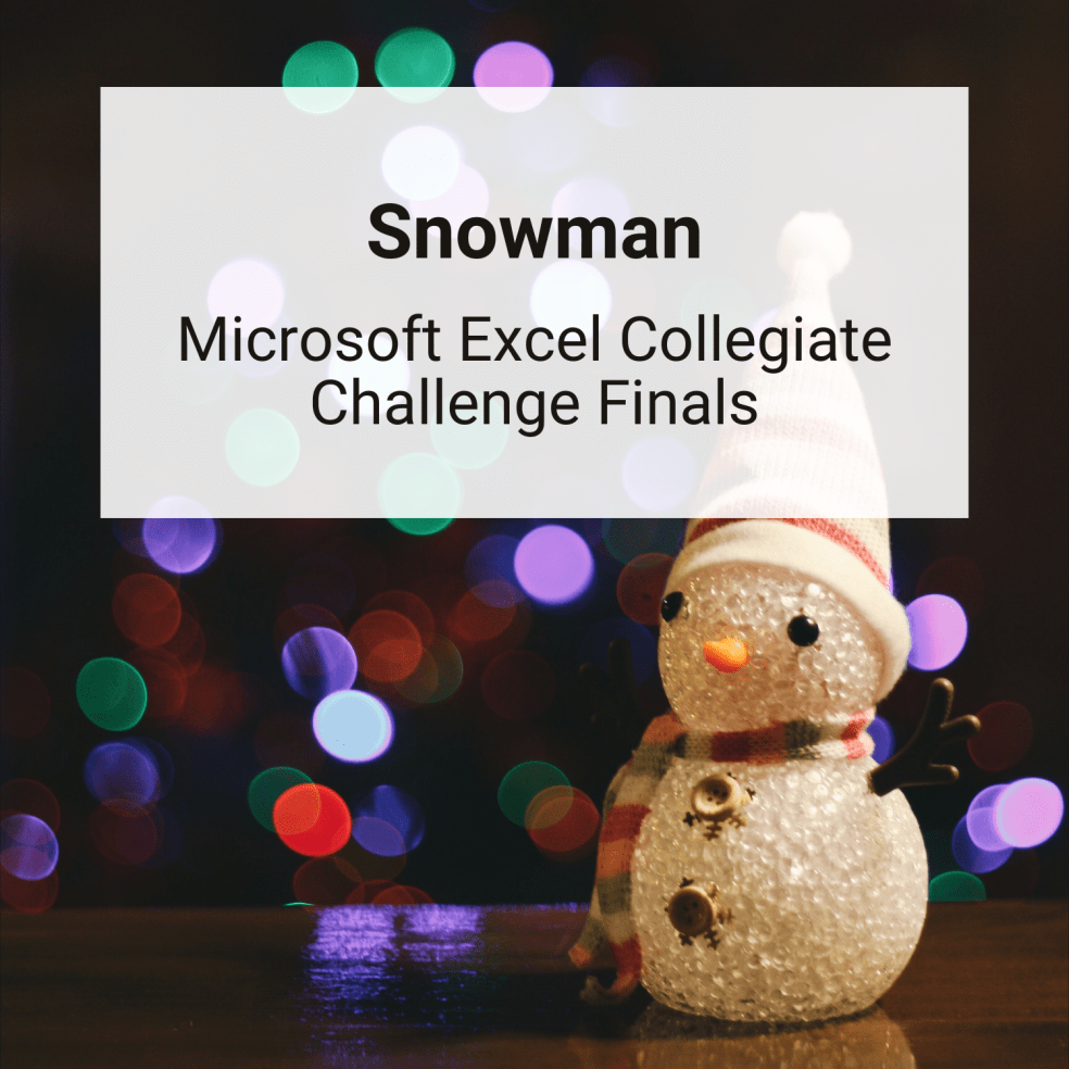 MECC (2022) - Final Round 1 "Snowman" - Eloquens