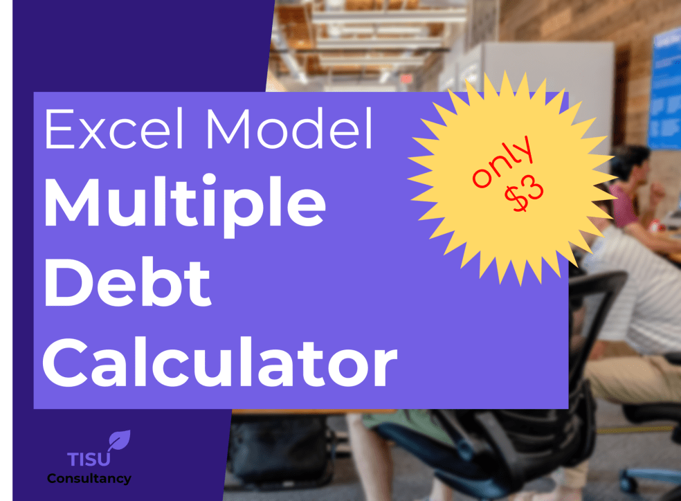 Multiple Debt Calculator Model - Eloquens