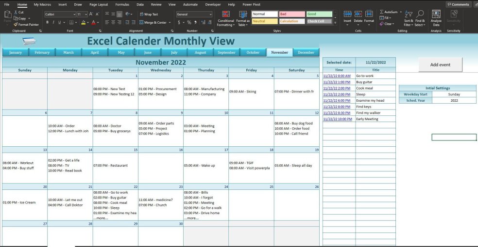 Dynamic Appointment Scheduler Calendar Monthly View Eloquens