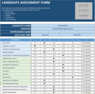 Candidate Assessment Form - Eloquens