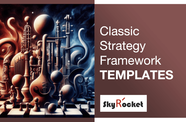 Classic Business Strategy Frameworks Template Slides Bundle - Eloquens