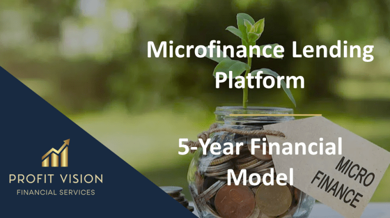 Microfinance Platform – 5 Year Financial Model - Eloquens