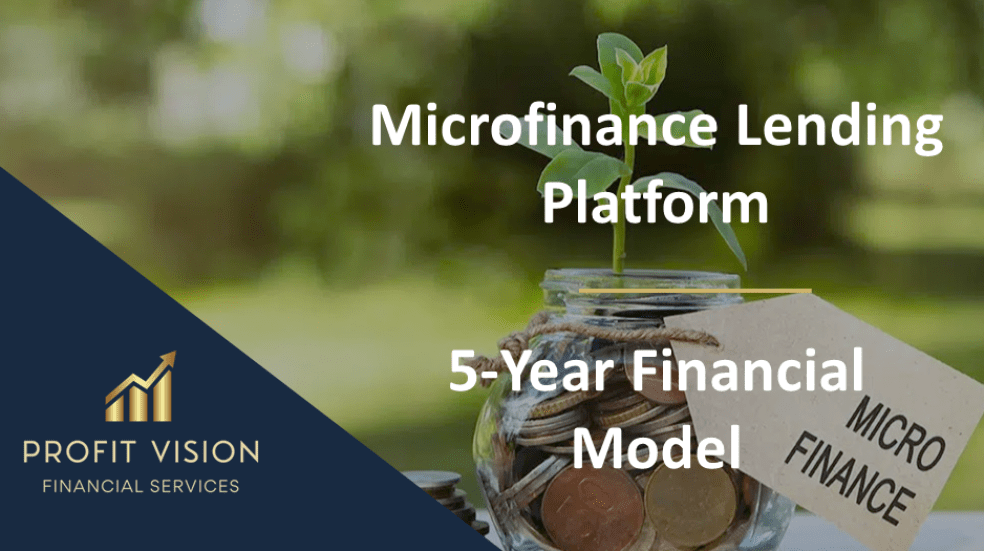 Microfinance Platform – 5 Year Financial Model - Eloquens