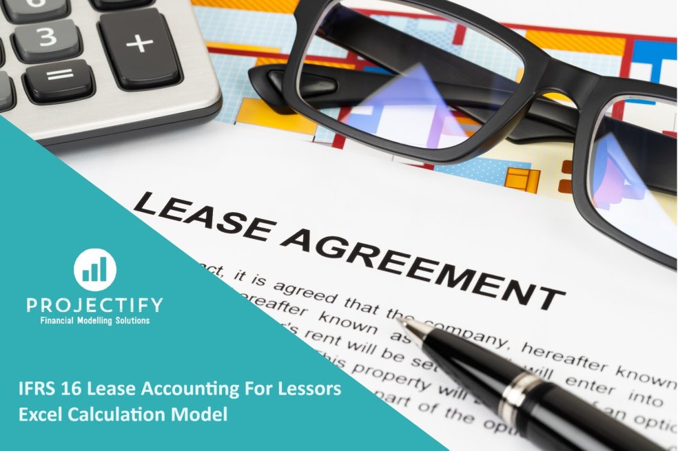 IFRS 16 Lease Accounting for Lessors Excel Calculation Model - Eloquens