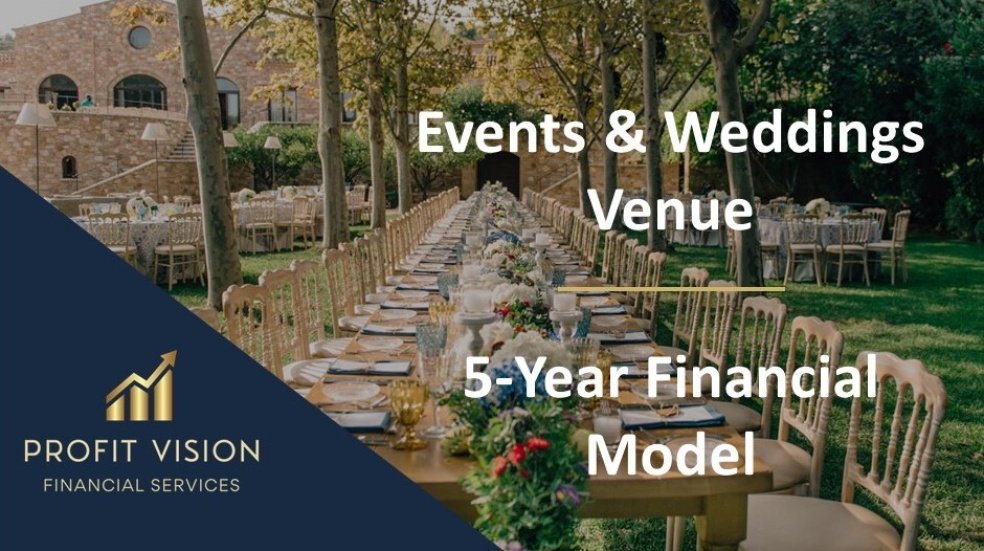 Events & Weddings Venue – 5 Year Financial Model - Eloquens