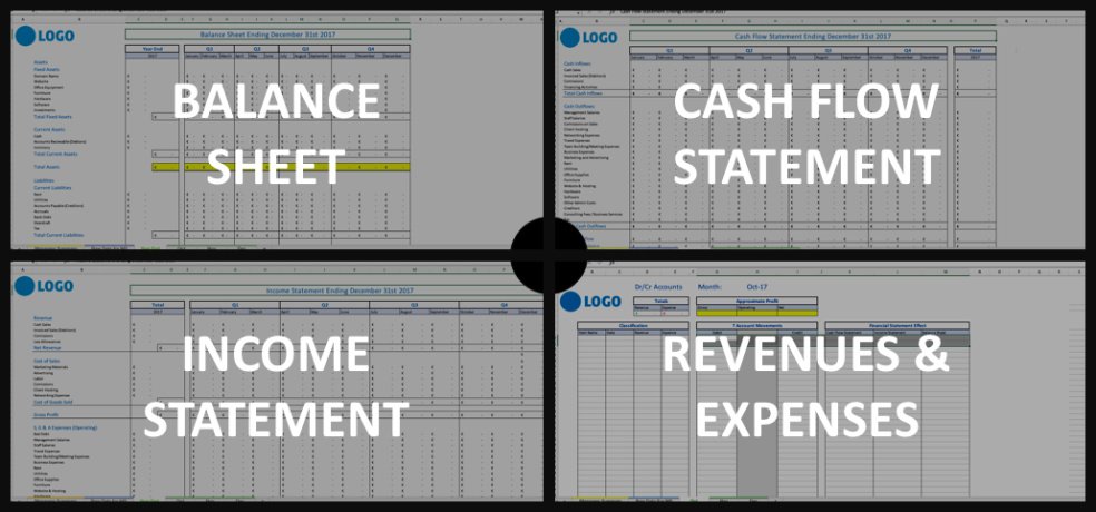 Startup Excel Accounting System with Auto Generated Reports - Eloquens