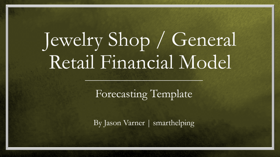 Retail Industry: 5-Year Financial Excel Model - Eloquens