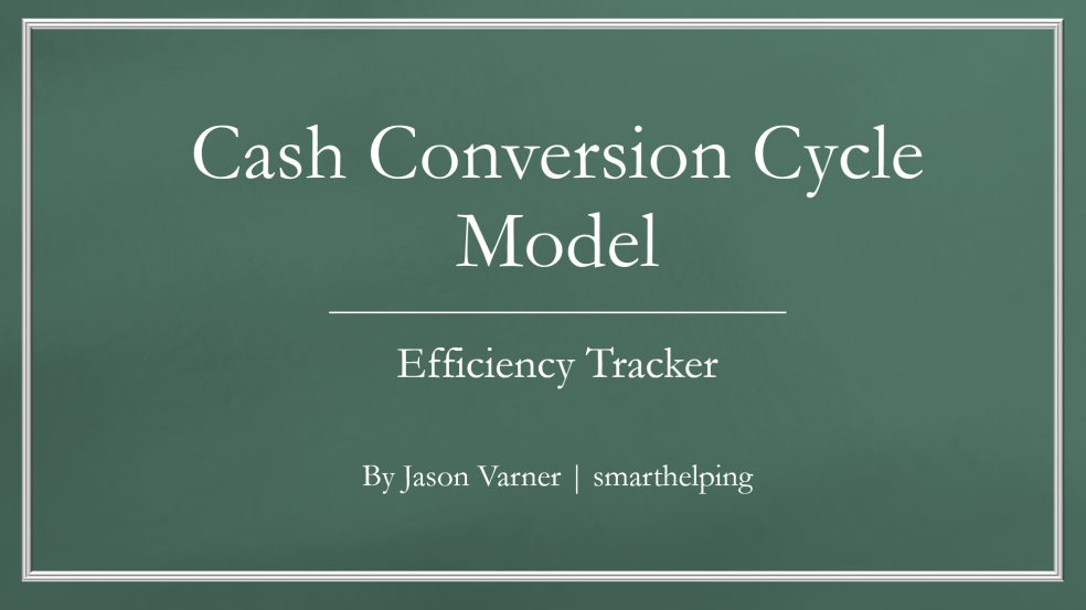 Cash Conversion Cycle (CCC) Quarterly Tracker Template in Excel - Eloquens