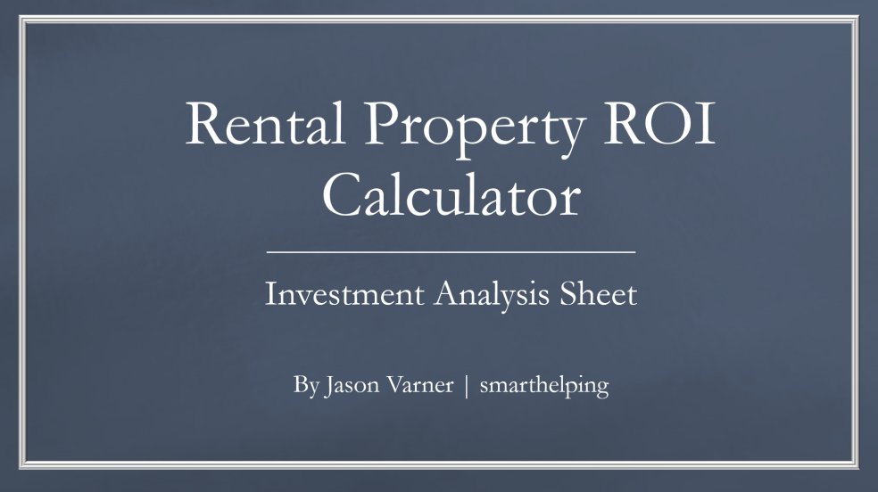 Rental Property ROI Calculator - Eloquens