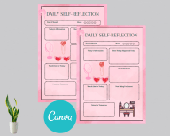 Daily Self-Reflection Planner - Eloquens