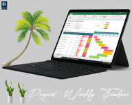 Project Weekly Timeline Template Eloquens