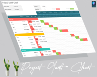Project Gantt Chart Template - Eloquens