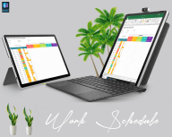 Employees Work Schedule Template - Eloquens