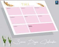7 Days Weekly Planner Template - Eloquens