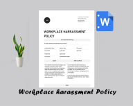 Workplace harassment Policy Template - Eloquens