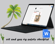 oil and gas rig safety checklist template - Eloquens