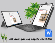 oil and gas rig safety checklist template - Eloquens