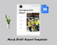 Mock Drill Report Template - Eloquens
