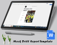 Mock Drill Report Template - Eloquens