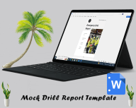 Mock Drill Report Template - Eloquens