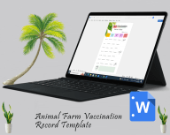 Animal Farm Vaccination Record Template - Eloquens