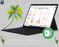 Sales rep performance measuring dashboard - Eloquens