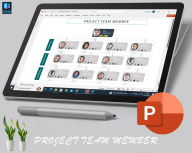 Project Team Organization Chart - Eloquens
