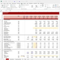 Simple DCF Financial Model Template - Eloquens